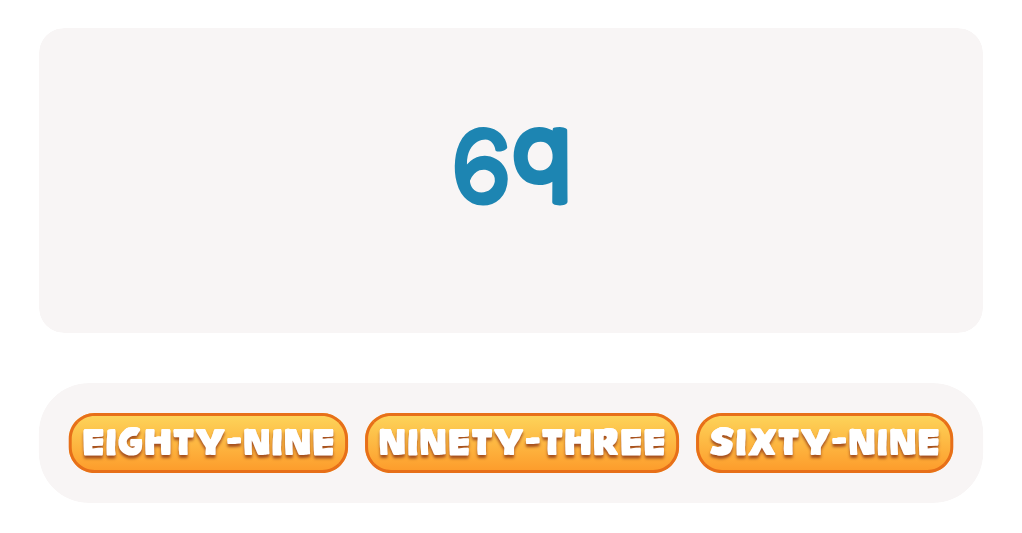 Number Recognition Select The Correct Number Name 0 40