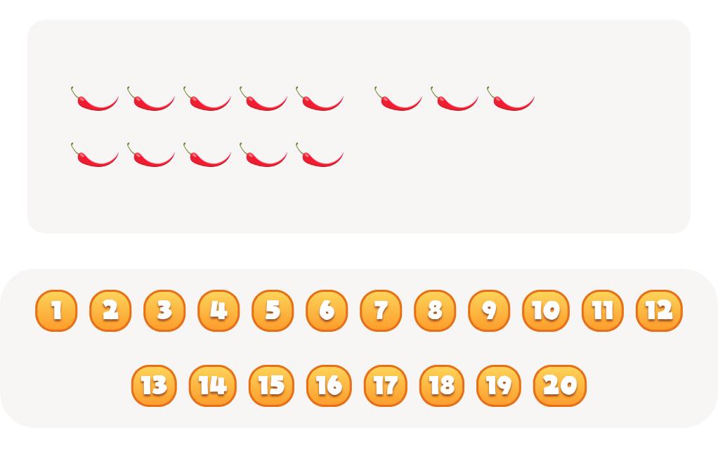 Easy Counting to 20 Worksheets