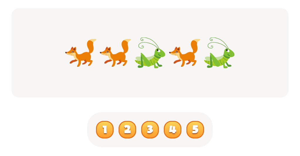 Counting Green Objects: Visual and Numerical Skills