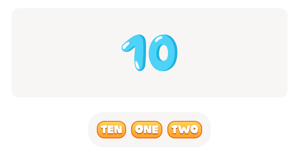 Number 10 Recognition: Discover the numbers from 0 to 10