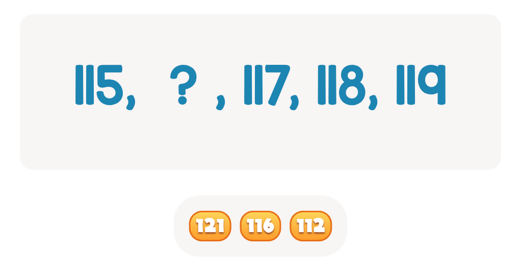 Counting Forward Up to 120 - Interactive Math Exercise for Kids