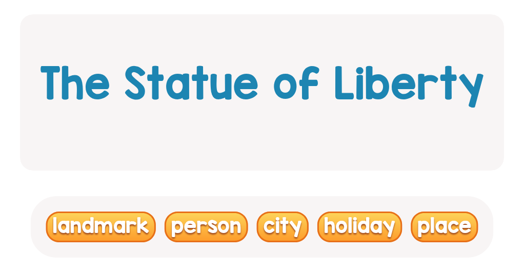 English Language Arts, Nouns and Pronouns, Sorting Proper Nouns, Grade ...