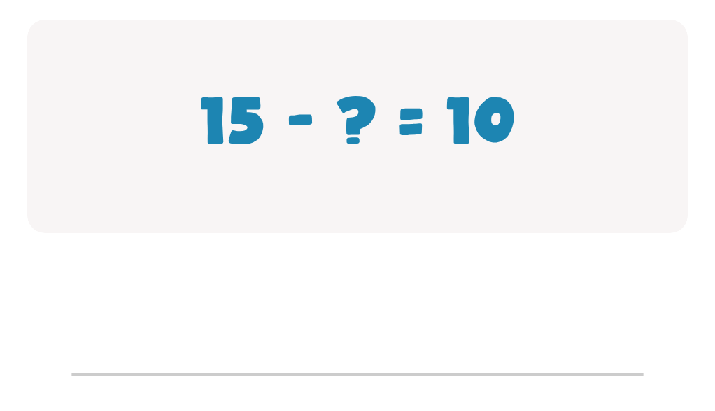 First Grade Subtraction Facts: Review Quiz