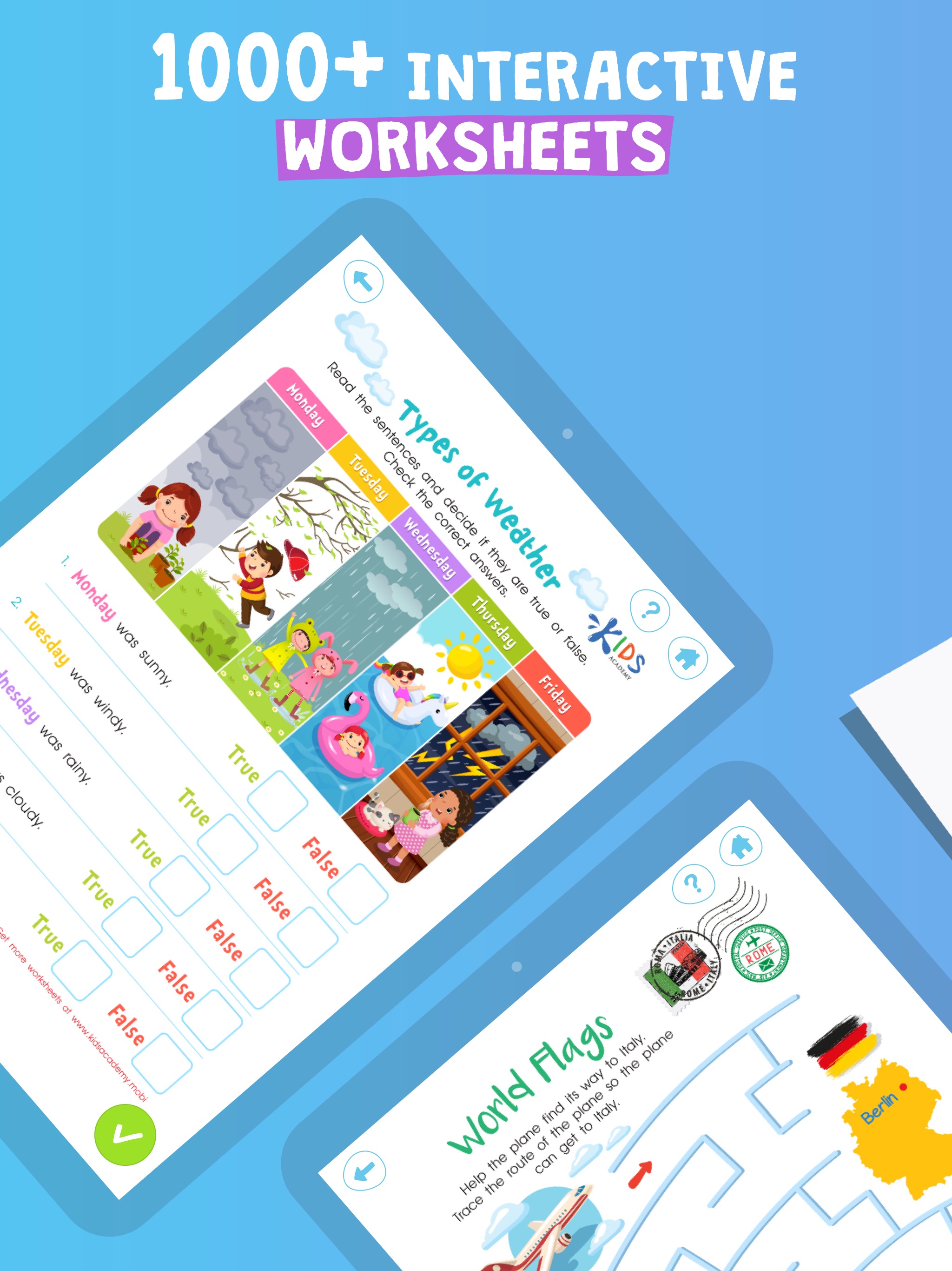 Virtual Learning Games - Preschool & Kindergarten Worksheets