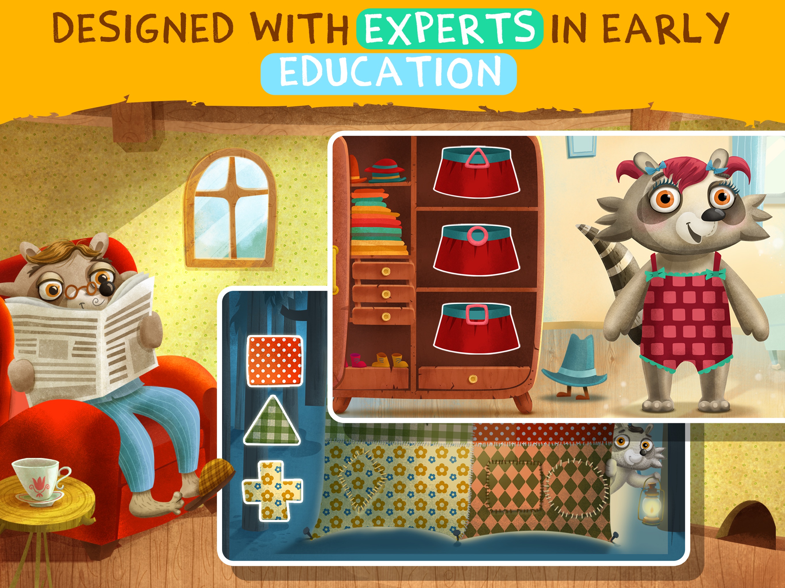 Free Baby first puzzles games - App by Kids Academy