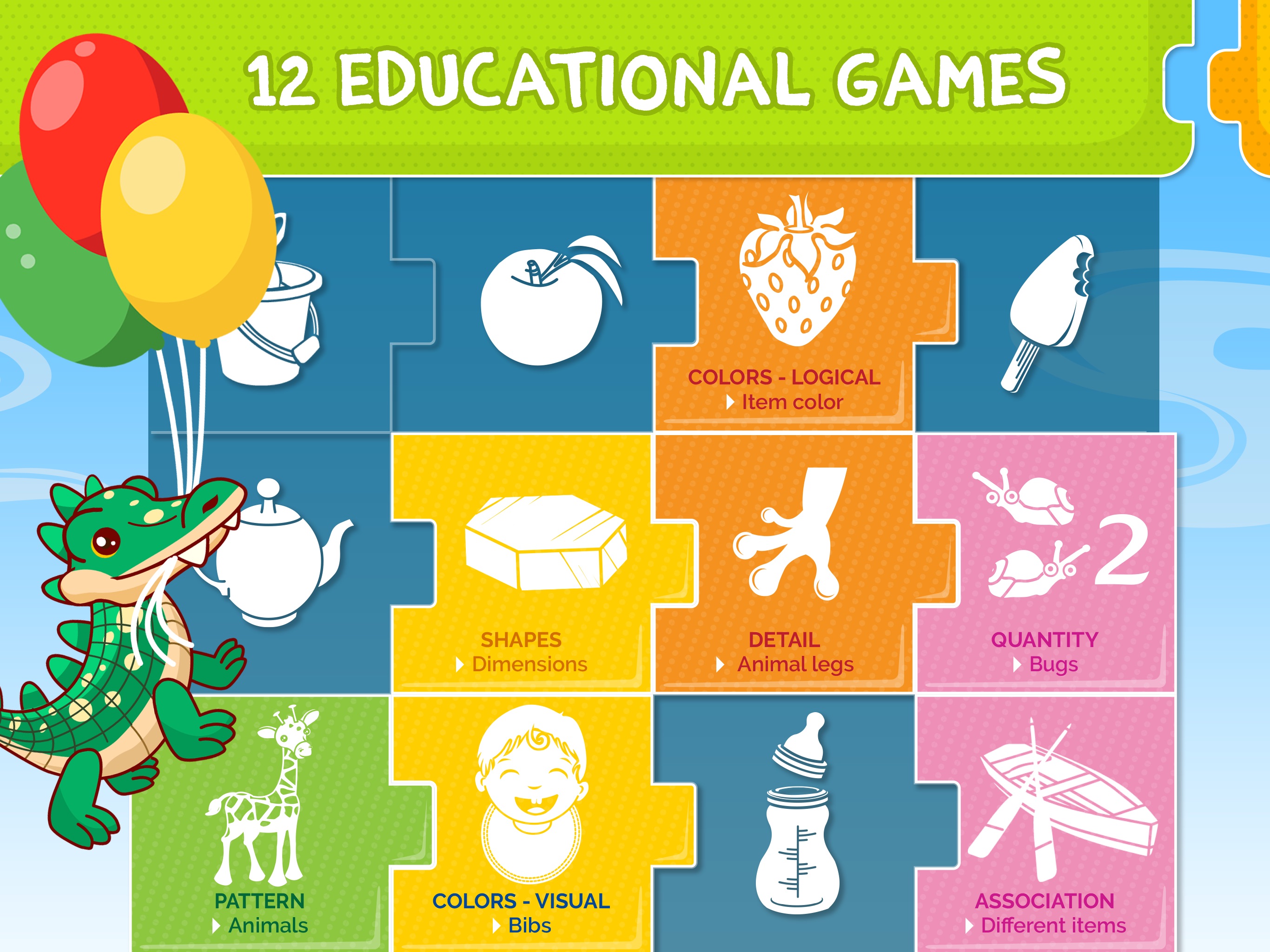 Free Baby games: puzzles for kids - App by Kids Academy