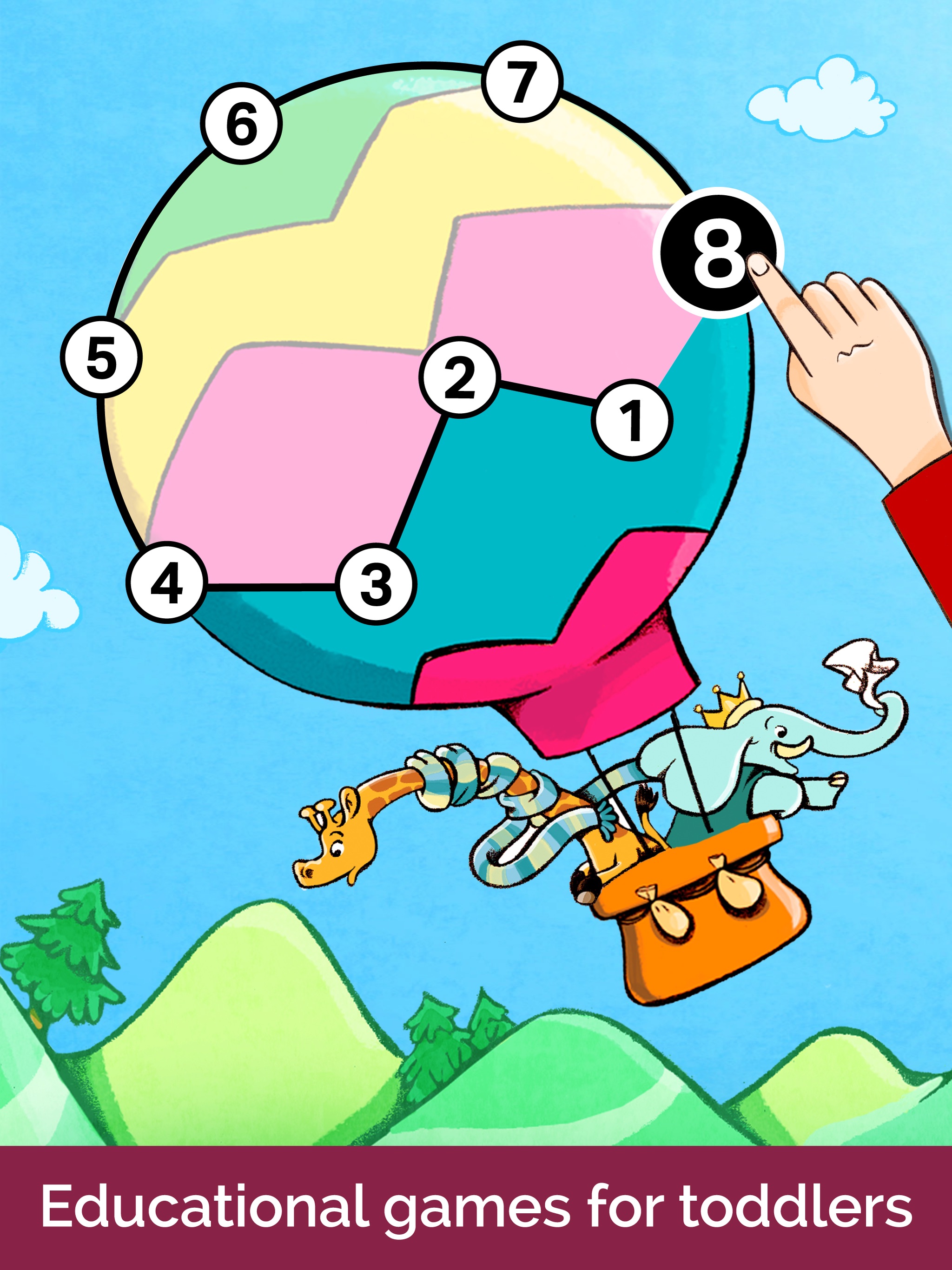 Connect the dots for toddlers+