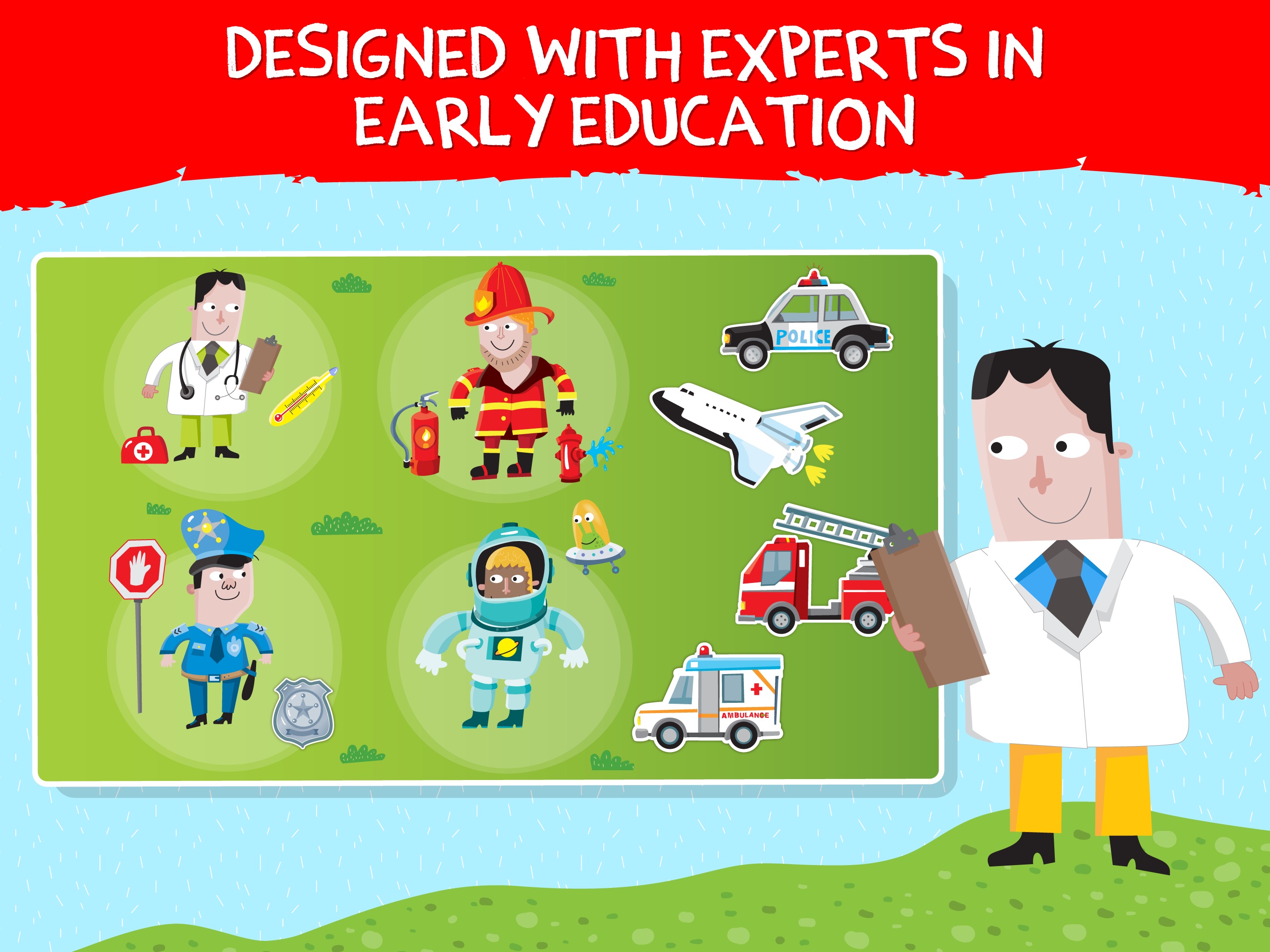 Free Learning Games: kids, toddlers - App by Kids Academy