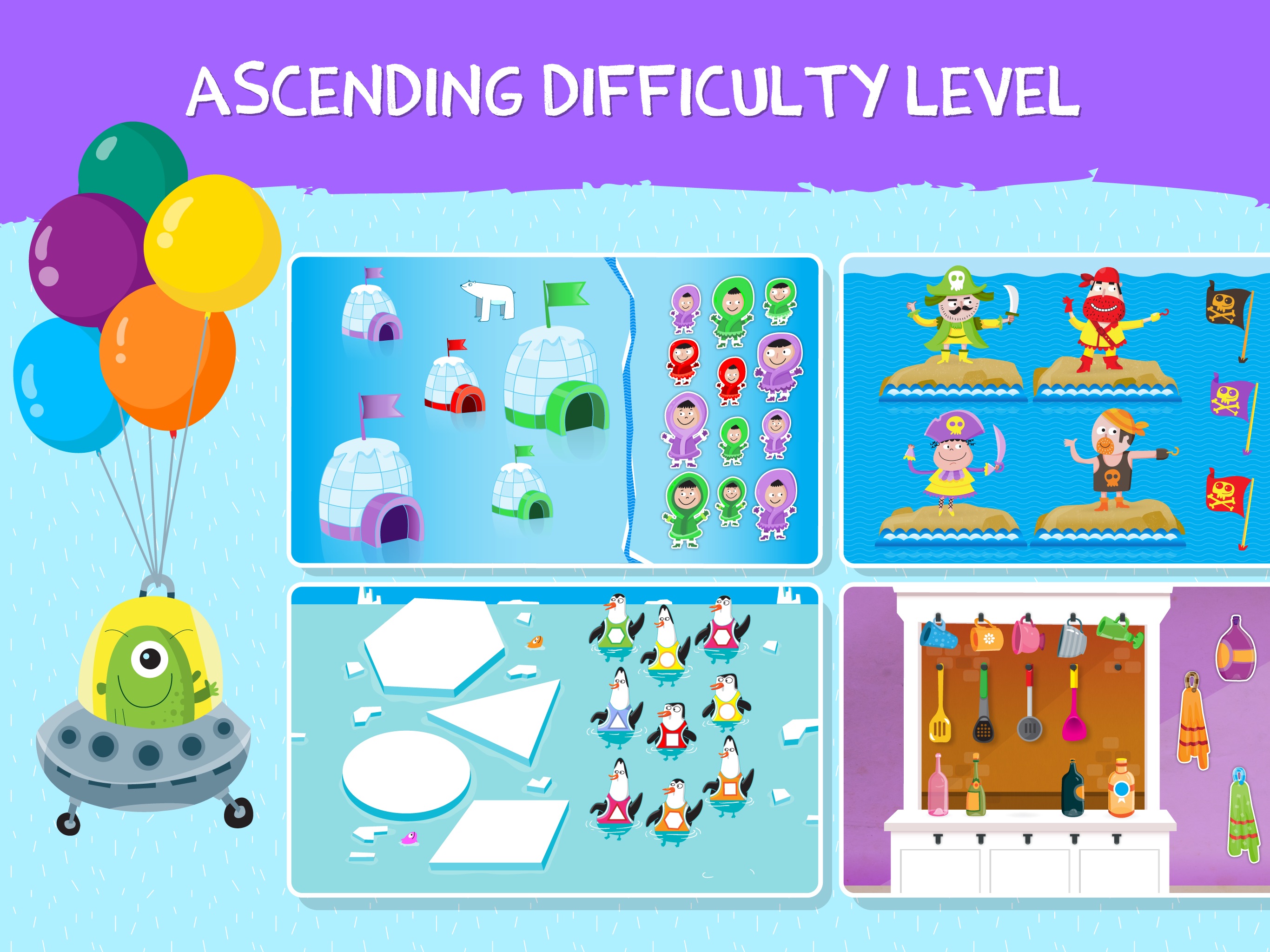 Free Learning Games: kids, toddlers - App by Kids Academy