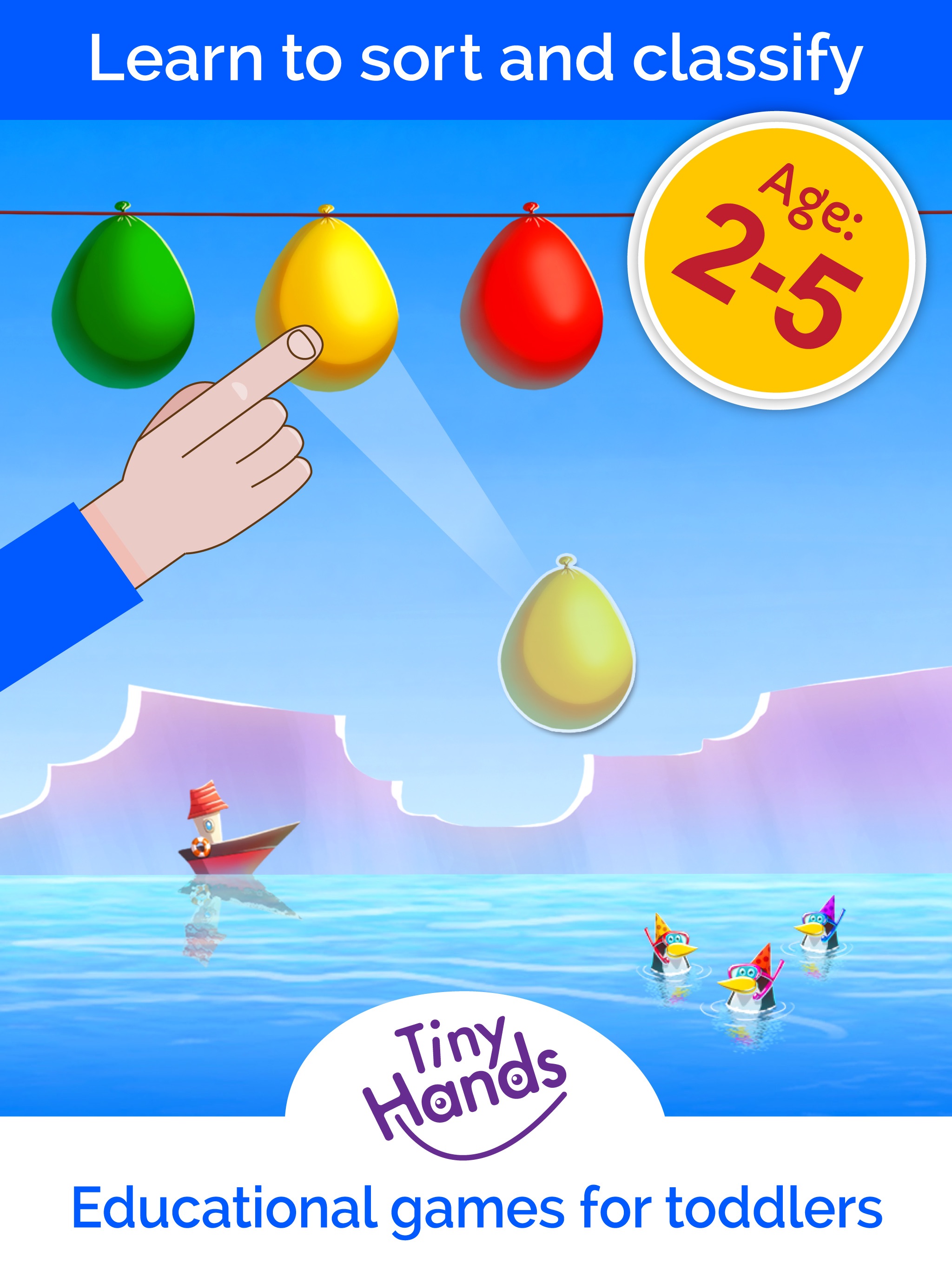 Game with puzzles for toddlers