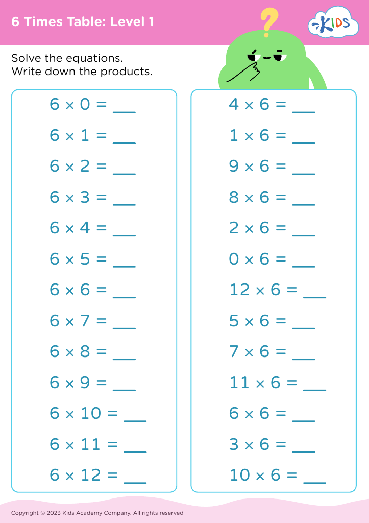 Multiplication times And 3 Worksheet Live Worksheets 47 OFF