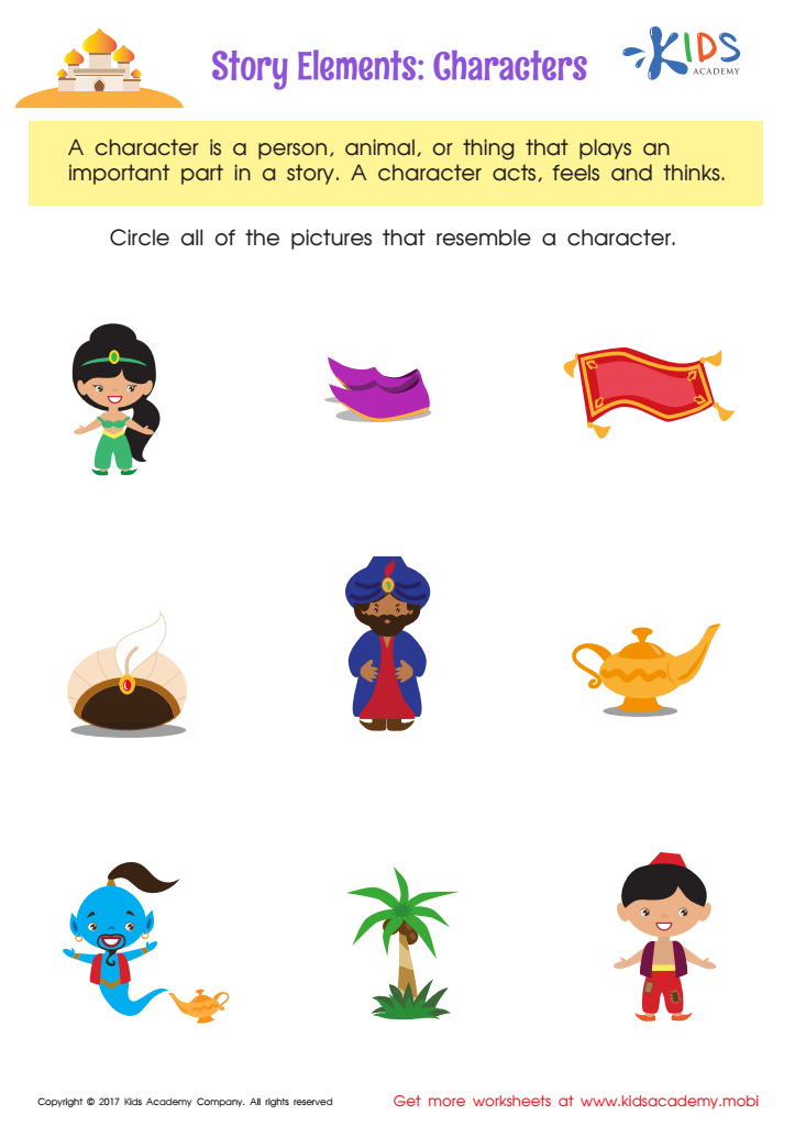 Identify Characters In A Story Identify Characters In A Story