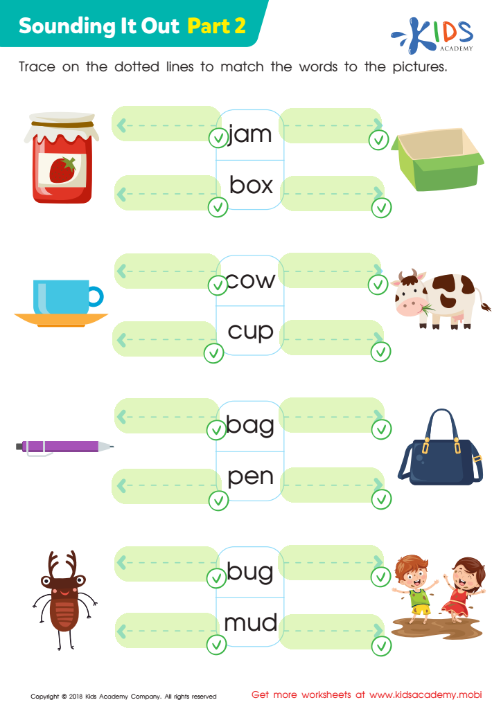 Sounding it Out: Part 2 Worksheet, Free Printable PDF for Kids ...